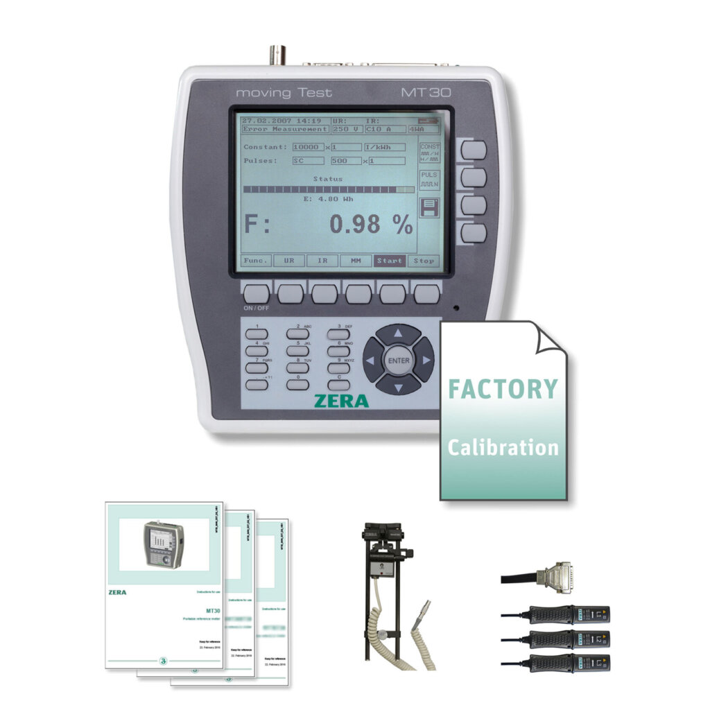 MT30 Standard Set Portable Test Meters, Meter Testing - ZERA GmbH