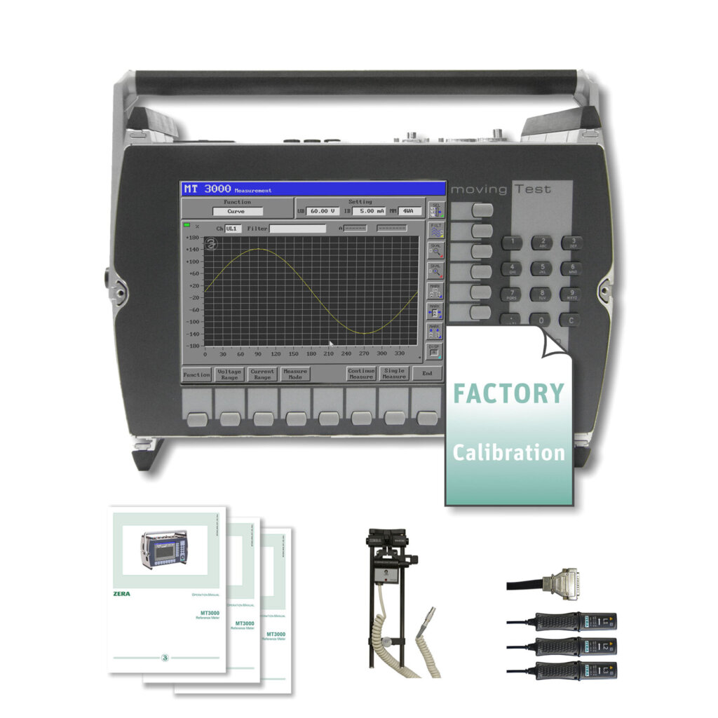MT3000 Standard Set 12 A Portable Test Meters, Meter Testing - ZERA GmbH